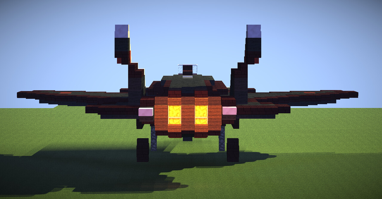 2:1 Sukhoi Su-47 Berkut Minecraft Map