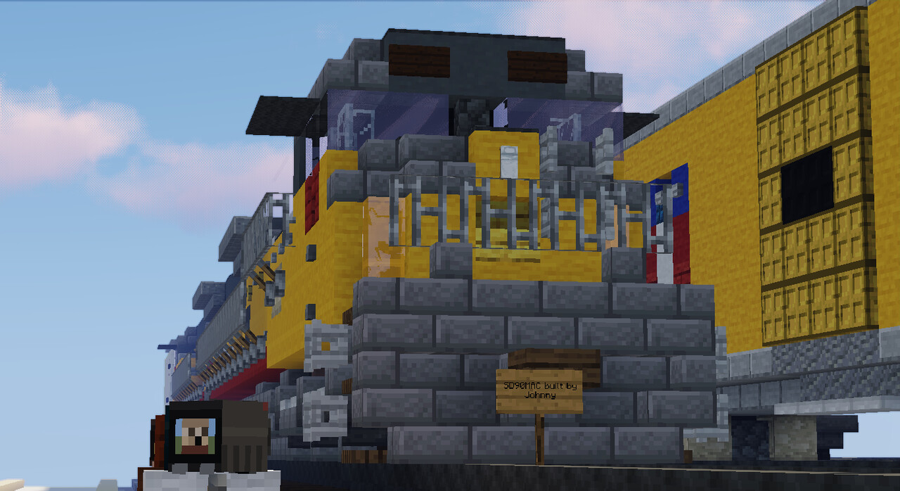 Union Pacific Railyard Minecraft Map