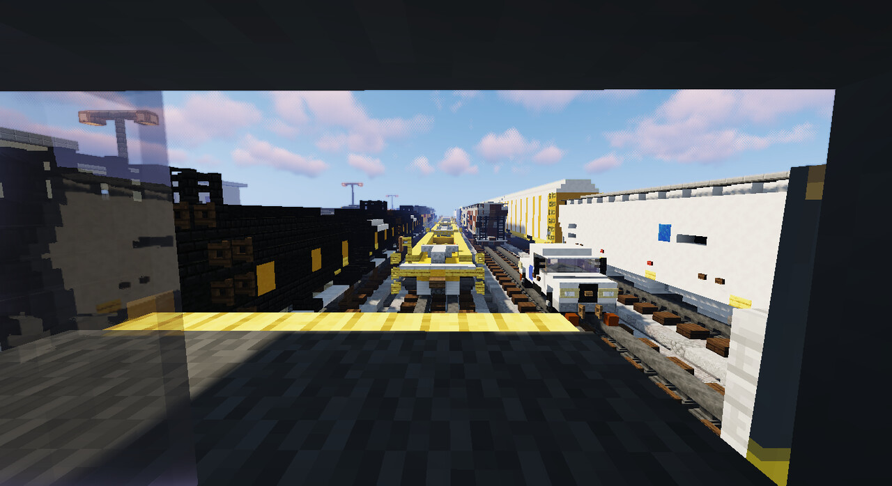 Union Pacific Railyard Minecraft Map
