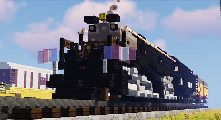 Union Pacific Railyard Minecraft Map