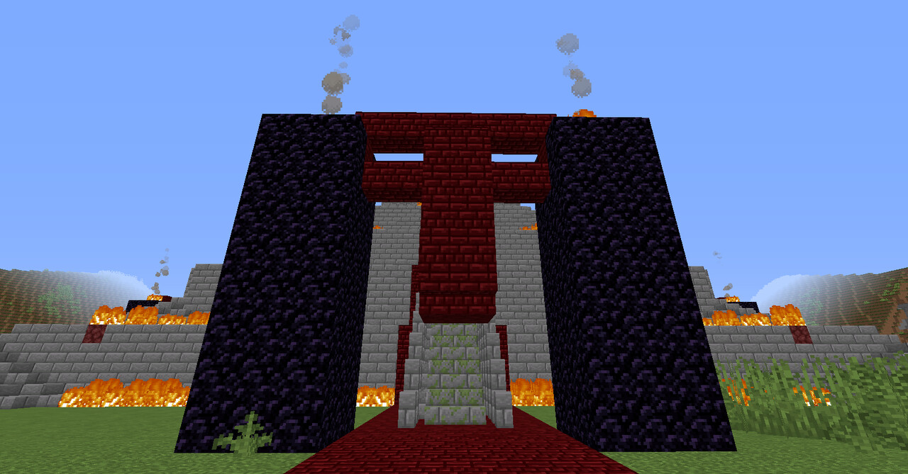 Nether Temple Minecraft Map