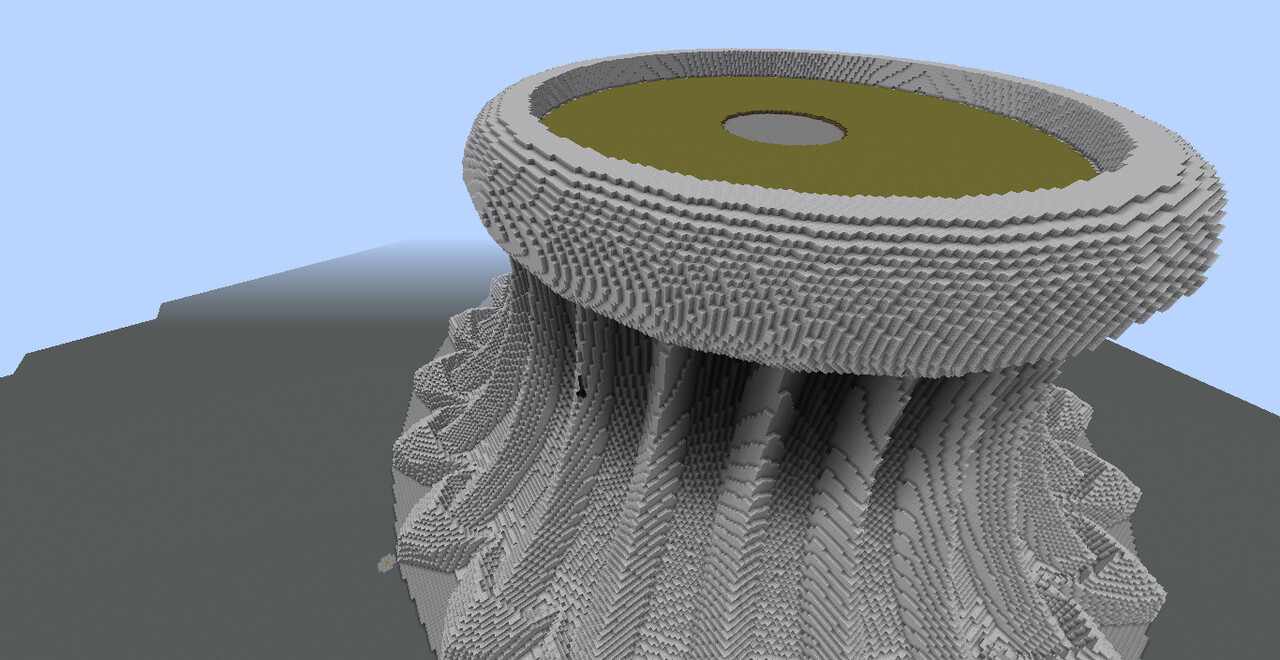 Dimension W New Tesla Energy Tower Minecraft Map