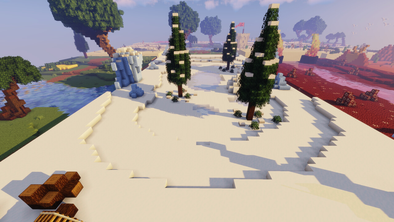 Practice pack 20 Arenas Minecraft Map