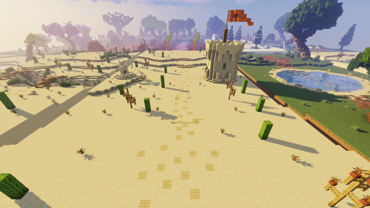 Practice pack 20 Arenas Minecraft Map