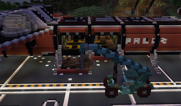 Minecraft Drake Caterpillar from Star citizen - Full Interior Minecraft Map