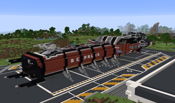 Minecraft Drake Caterpillar from Star citizen - Full Interior Minecraft Map