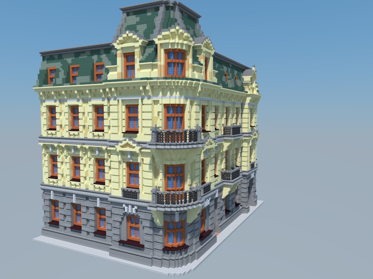 Tenement house Minecraft Map