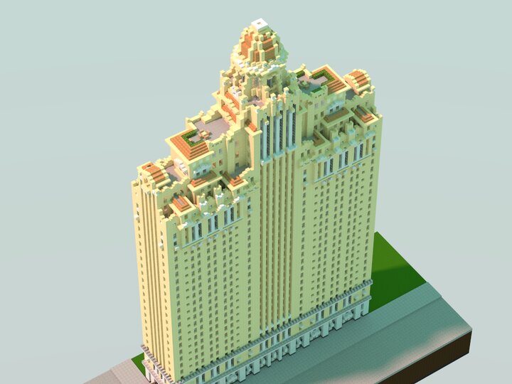 Drake Hotel, Philadelphia Minecraft Map