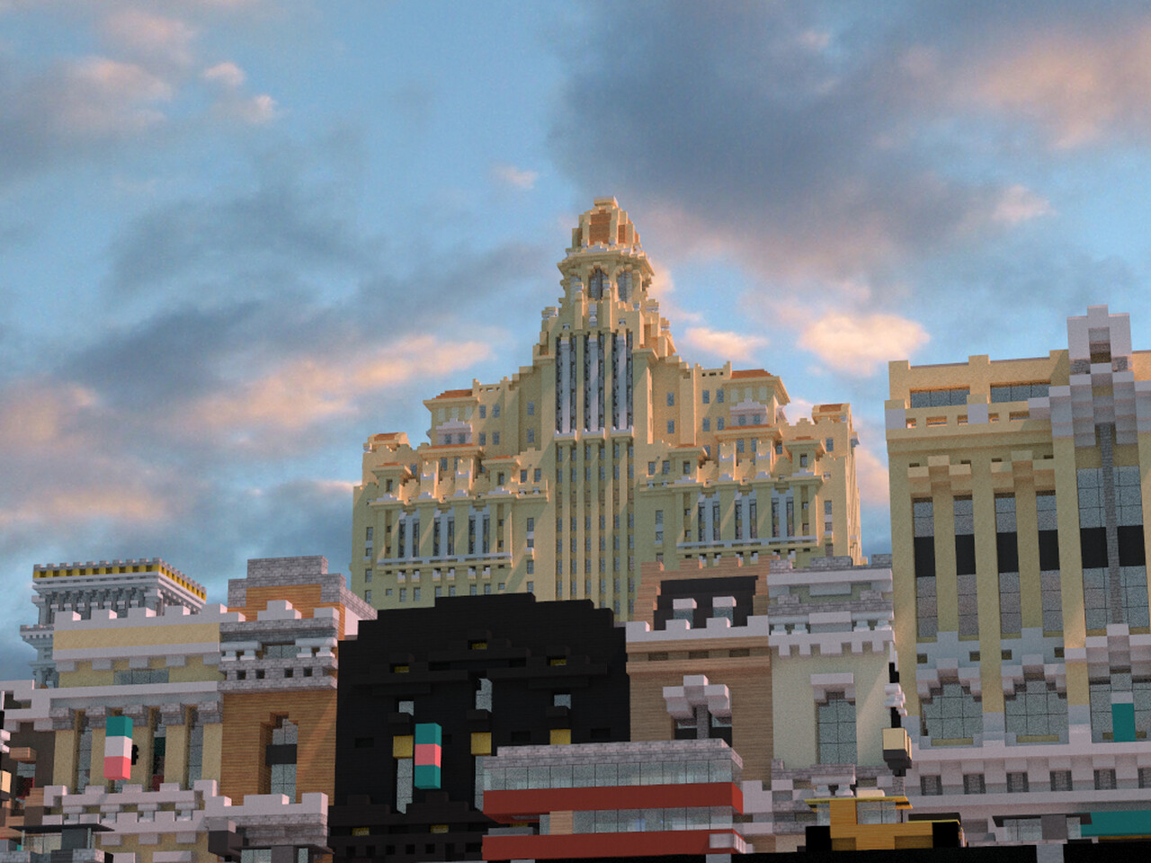 Drake Hotel, Philadelphia Minecraft Map