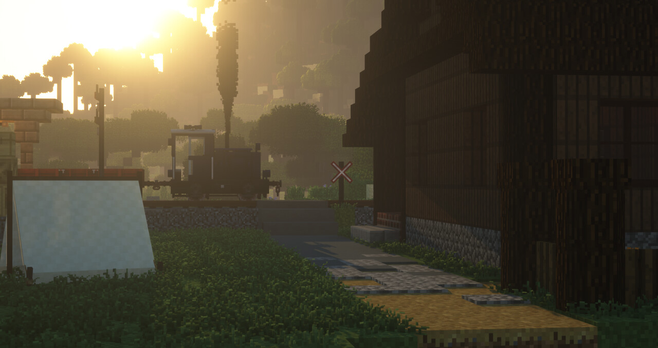 Rails of War Railway System Minecraft Map