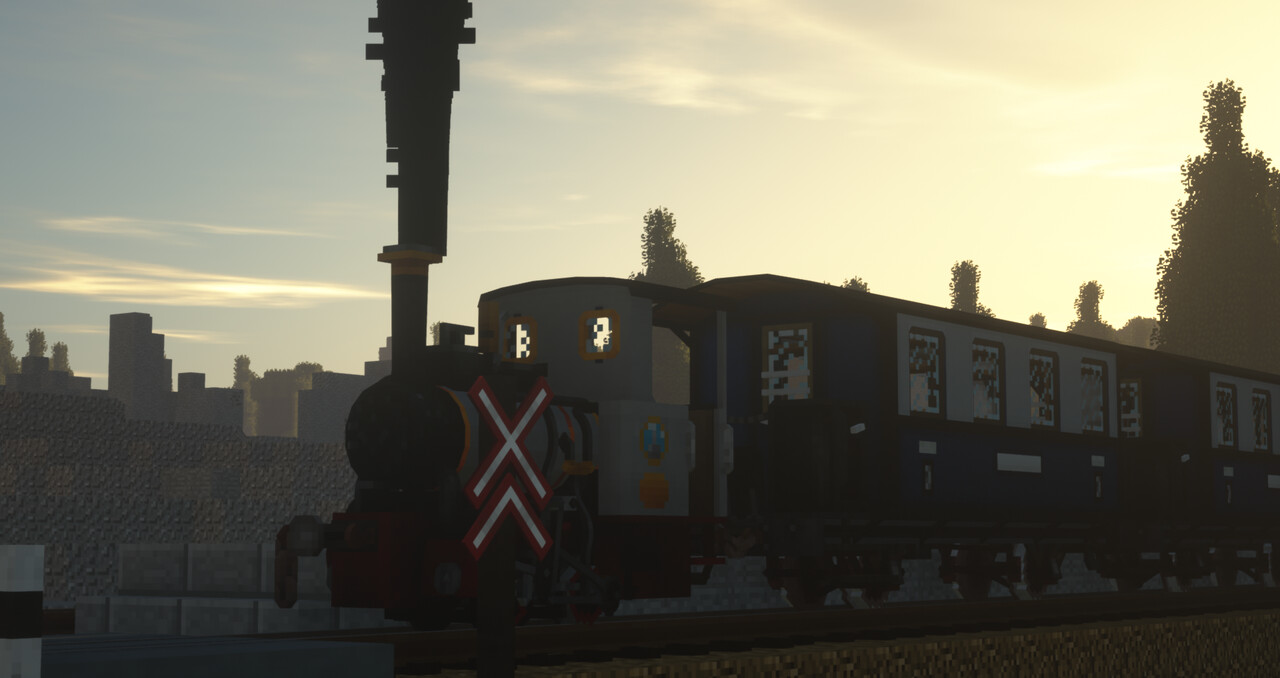 Rails of War Railway System Minecraft Map