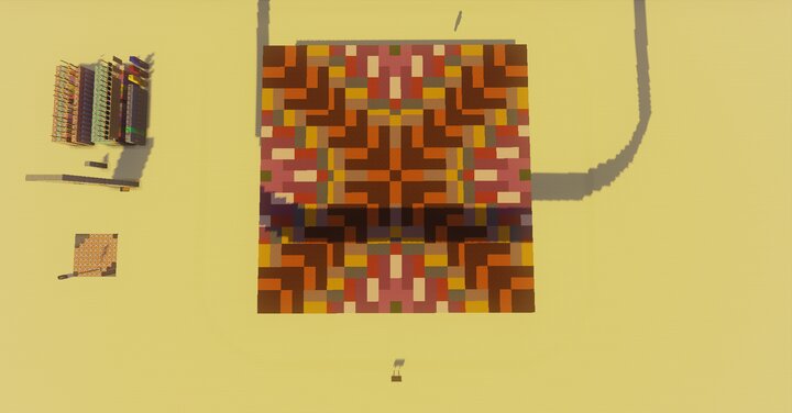 Block Party Practice Simulation from The Hive Minecraft Map