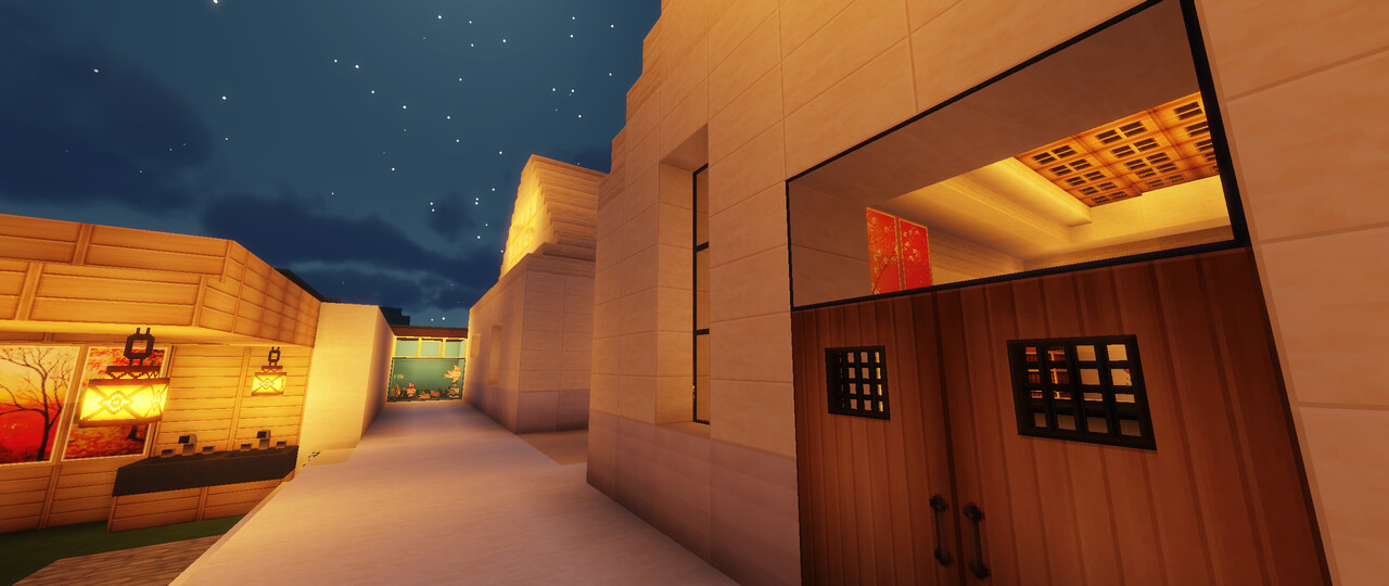 Beach House / Restaurant at Dugi otok Croatia Minecraft Map