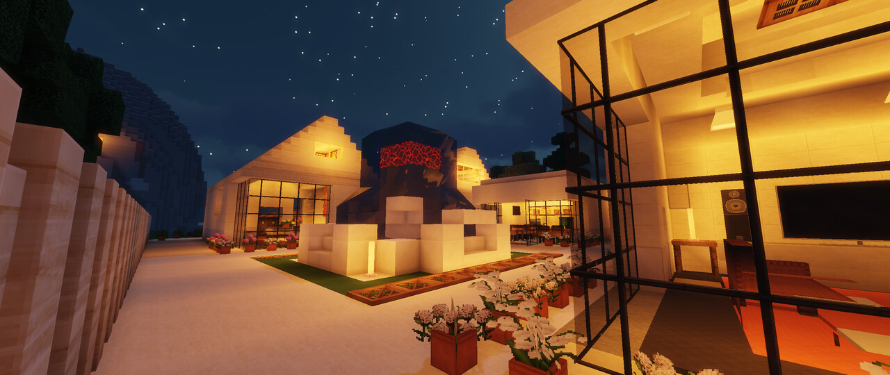 Beach House / Restaurant at Dugi otok Croatia Minecraft Map