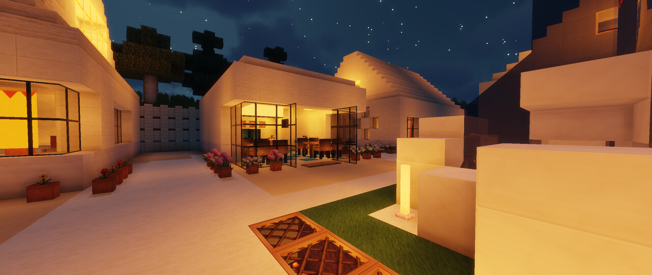 Beach House / Restaurant at Dugi otok Croatia Minecraft Map