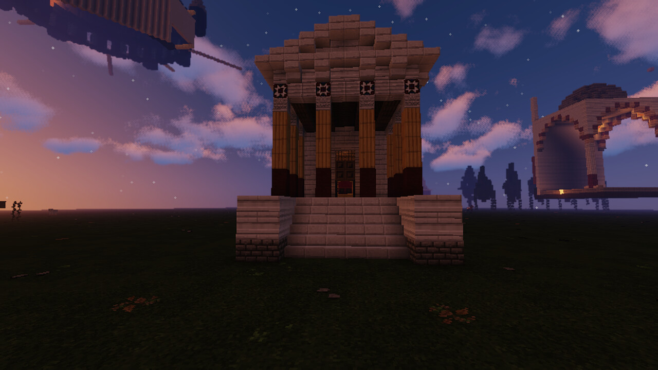 Small Roman Temple Minecraft Map