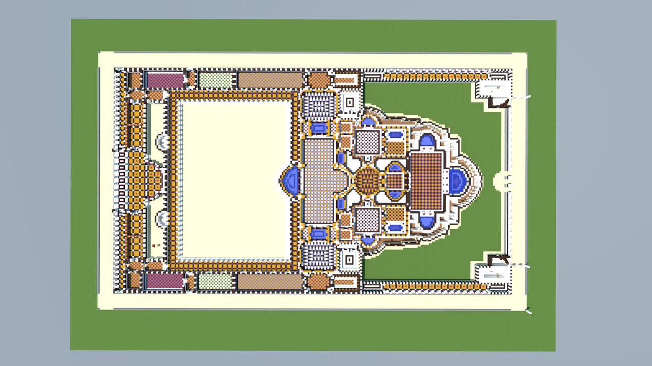 Imperial Baths of Augusta Treverorum Minecraft Map