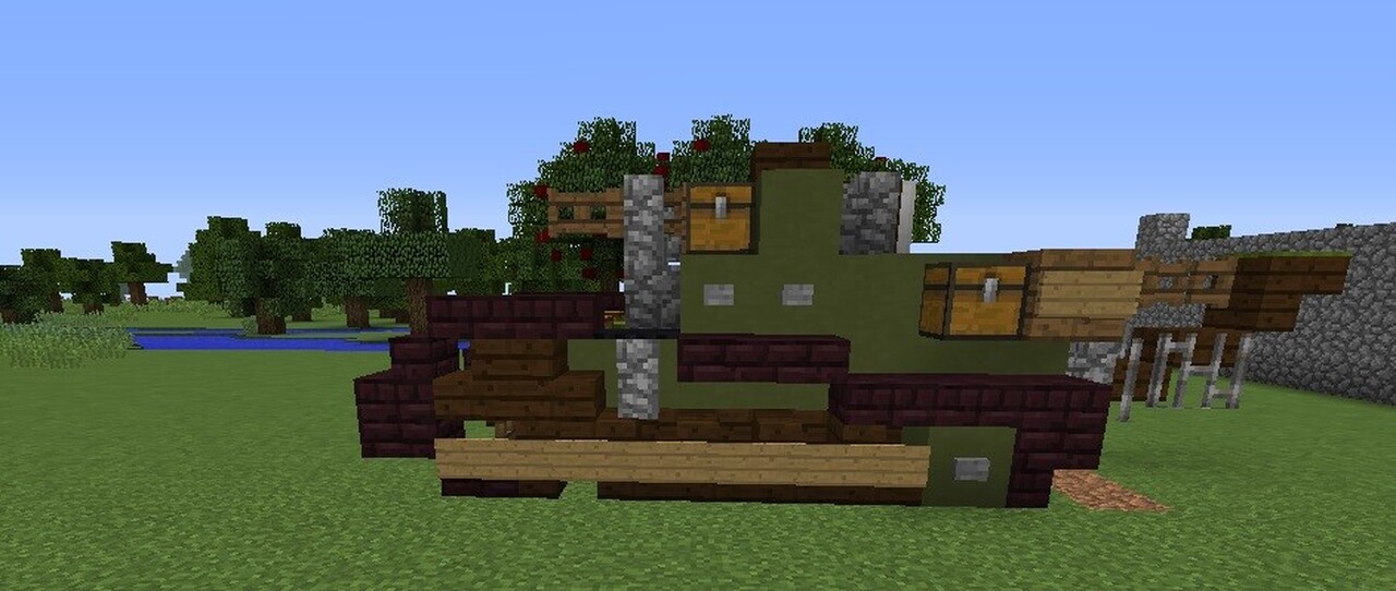 Renault FT-17 Light Tank Minecraft Map