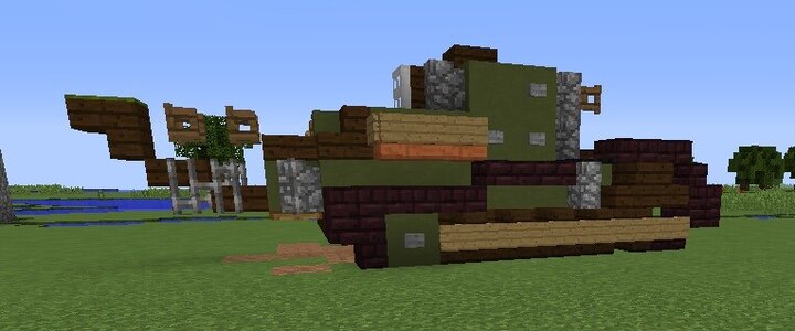 Renault FT-17 Light Tank Minecraft Map