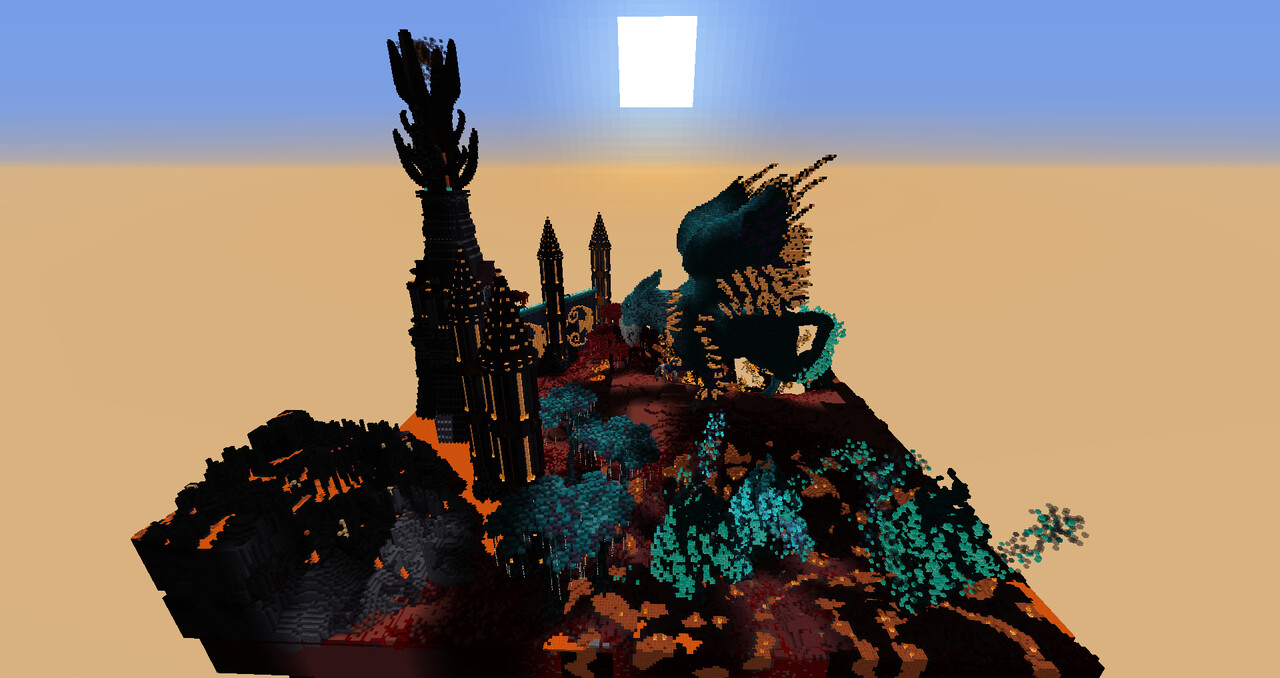 Nether Build Minecraft Map