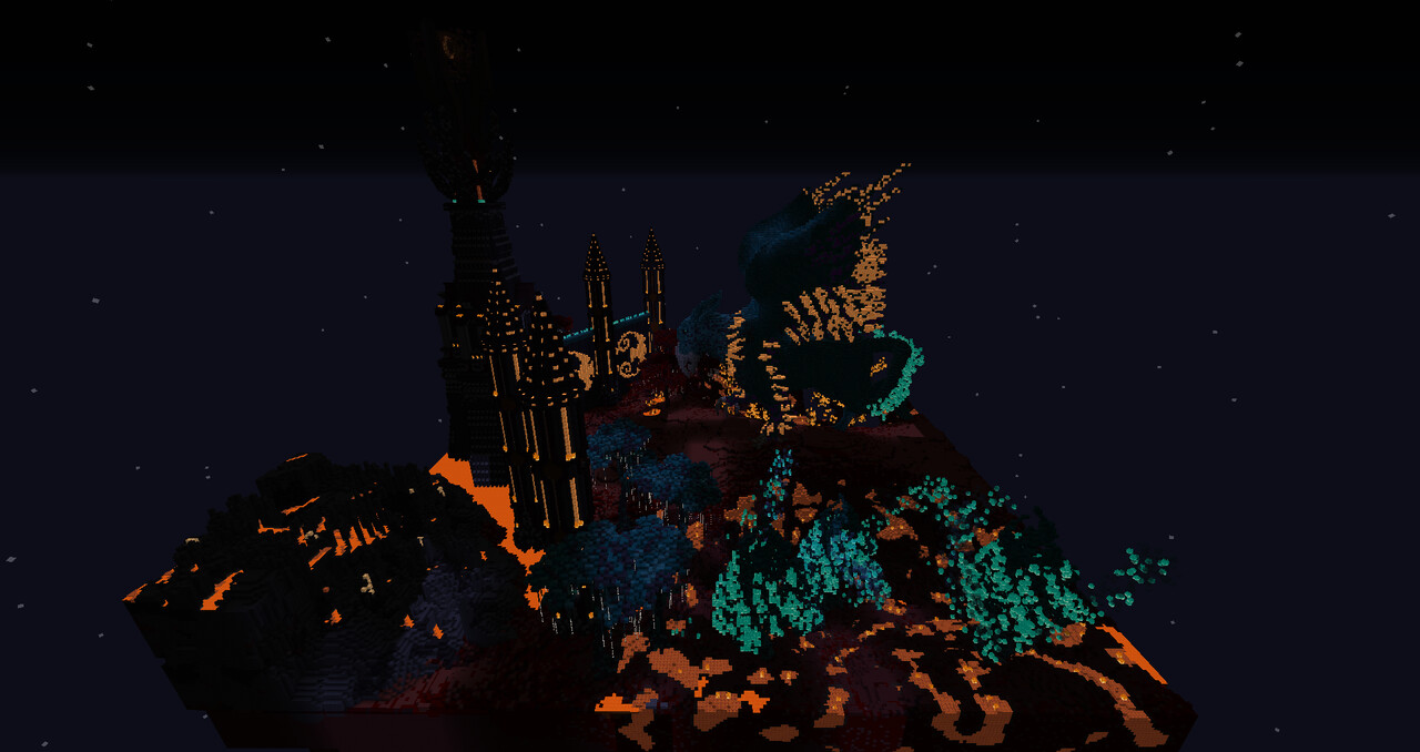Nether Build Minecraft Map
