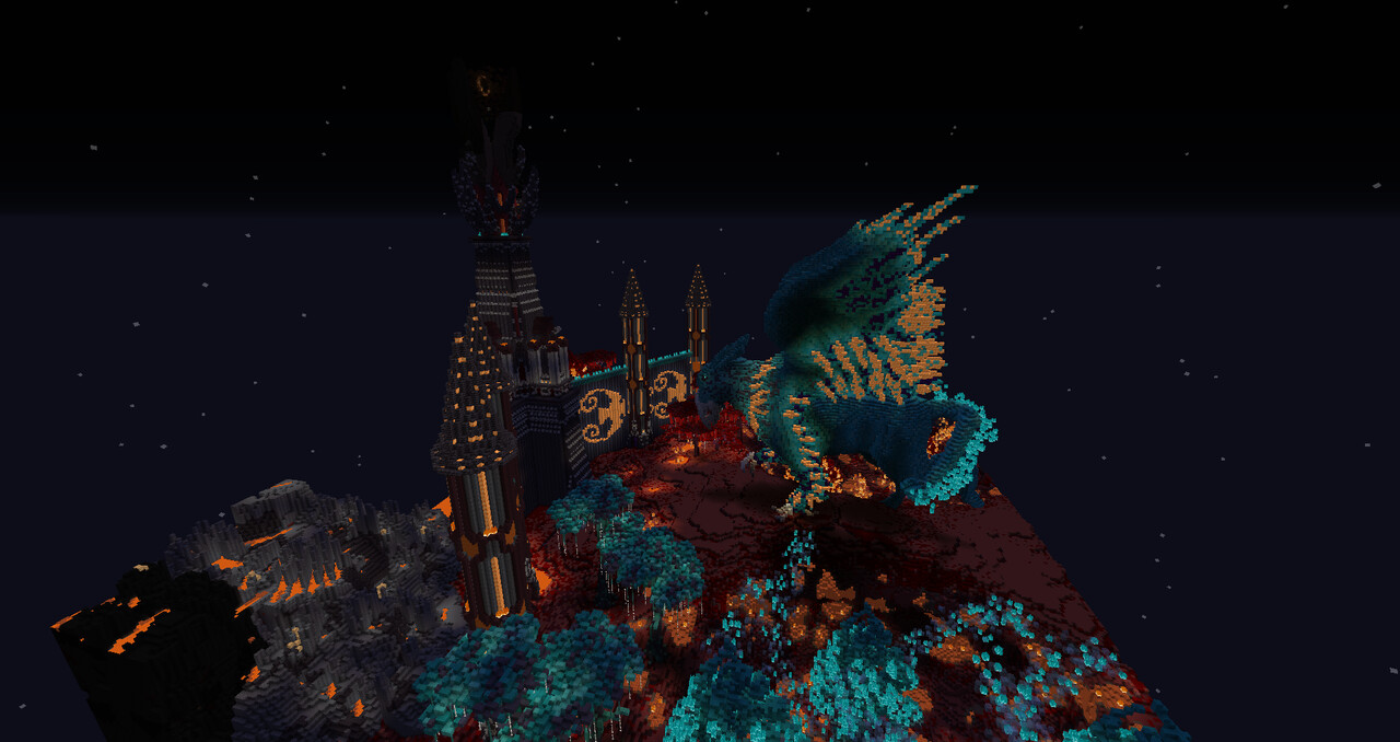 Nether Build Minecraft Map