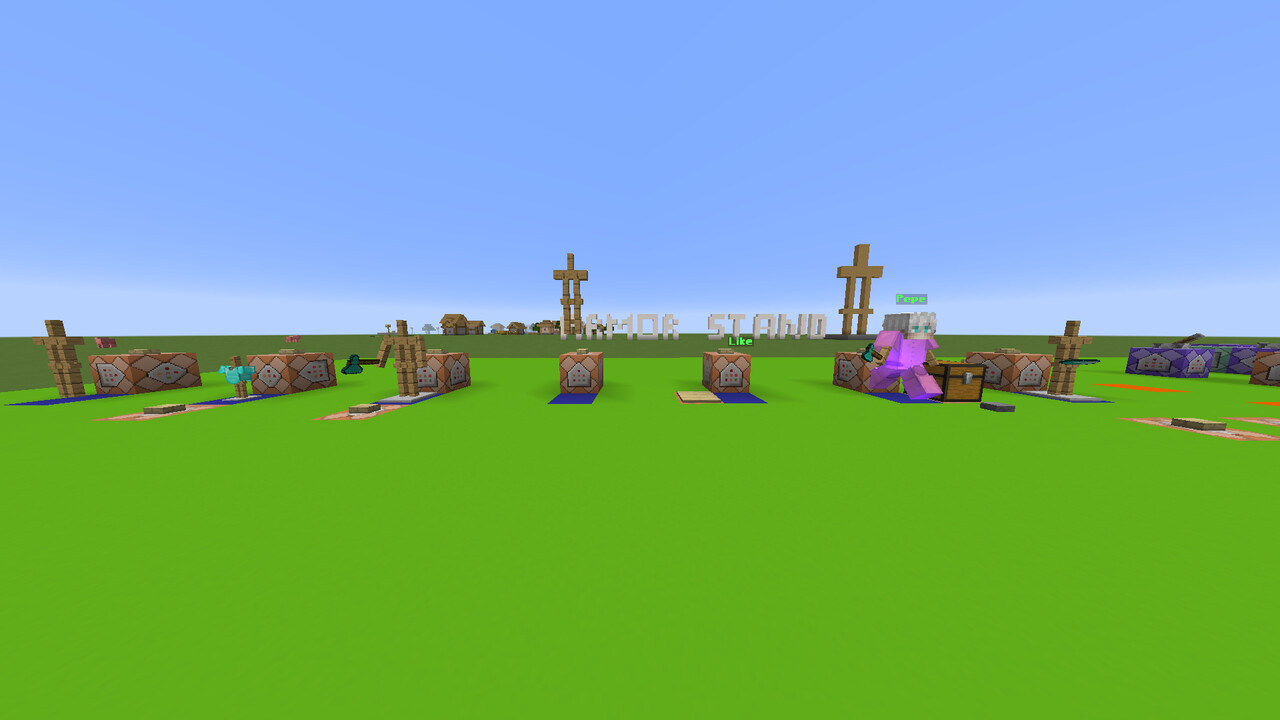 Armor Stand Tutorial Map Minecraft Map