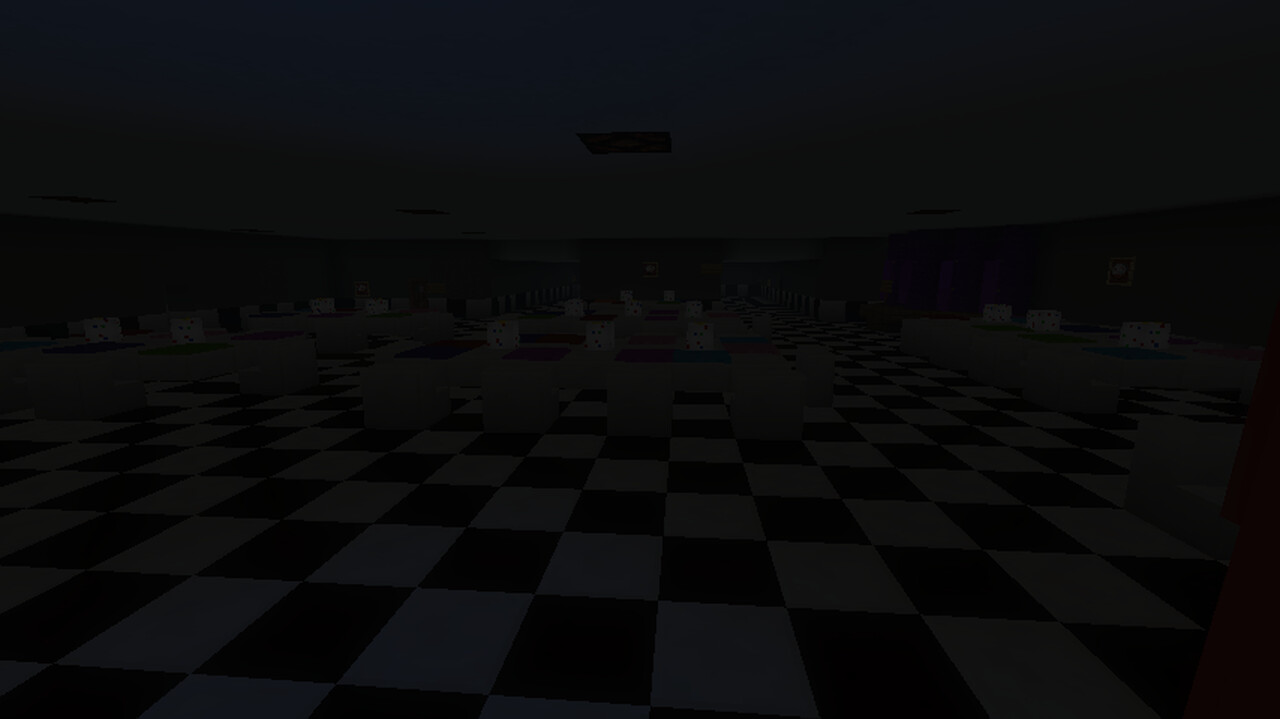 Fnaf 1 + 4 (FNAF WORLD) Minecraft Map