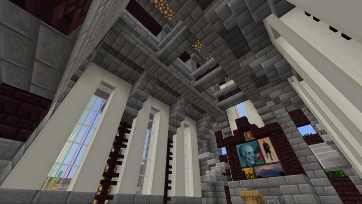 Liberty Minecraft Spawn Church Minecraft Map