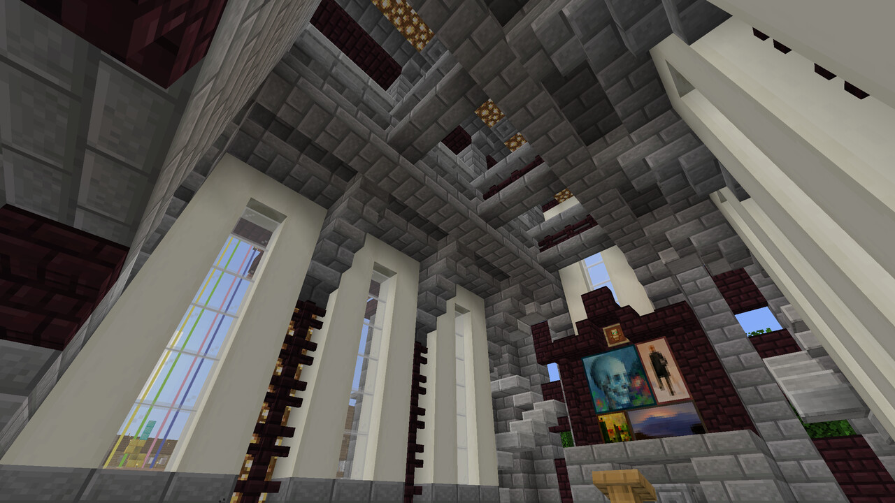 Liberty Minecraft Spawn Church Minecraft Map