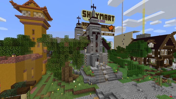 Liberty Minecraft Spawn Church Minecraft Map