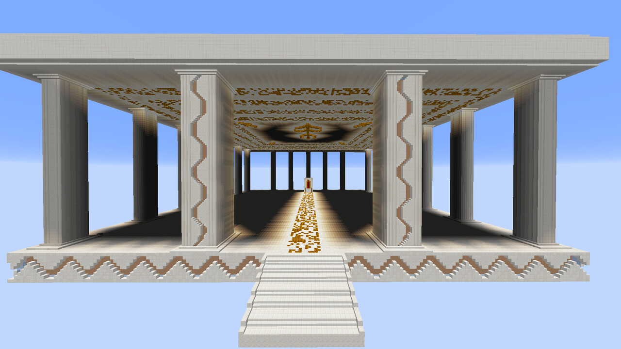 Biggest Sky Temple Ever (400000 Blocks) Minecraft Map