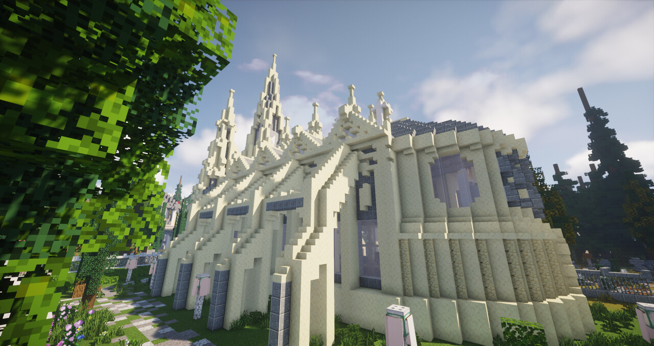 CATHEDRAL - CHURCH Minecraft Map