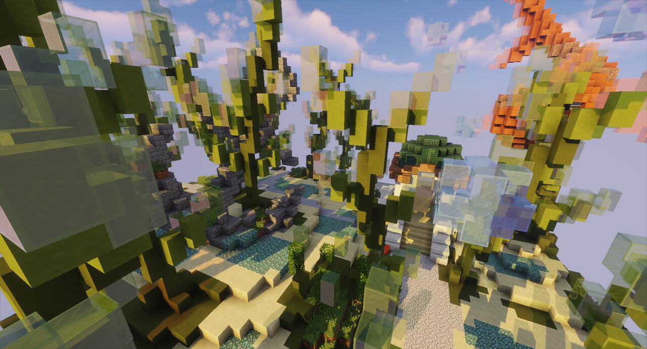 Floating Underwater Spawn [300x200] - With Orca Organic! Minecraft Map