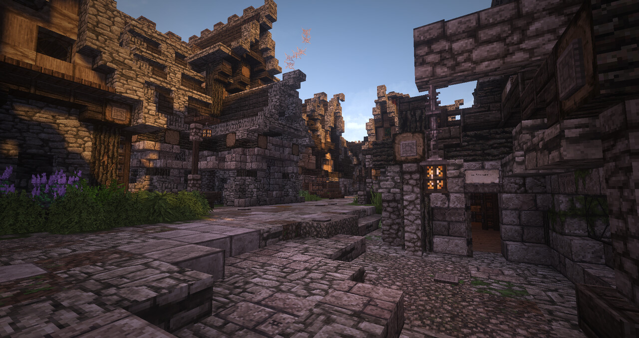 Minecraft MMO-PRG: OCHA | City of Nolasport Minecraft Map