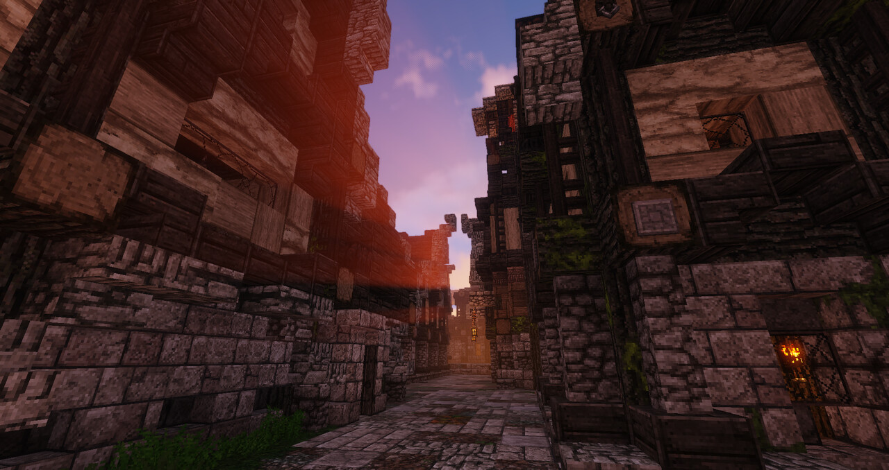 Minecraft MMO-PRG: OCHA | City of Nolasport Minecraft Map