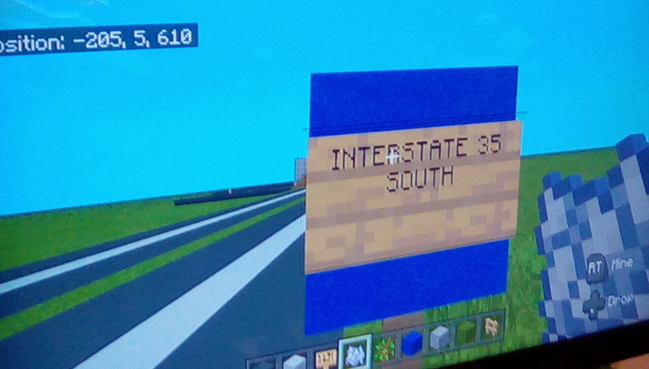 Texas Highways Minecraft Map