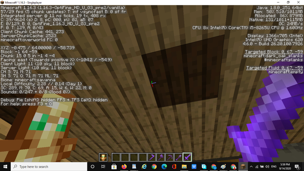 My HardCore World Minecraft Map