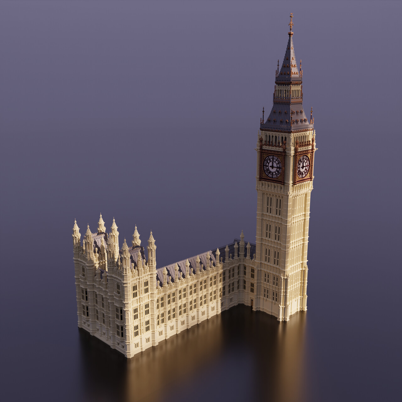 Palace of Westminster | Big Ben Minecraft Map