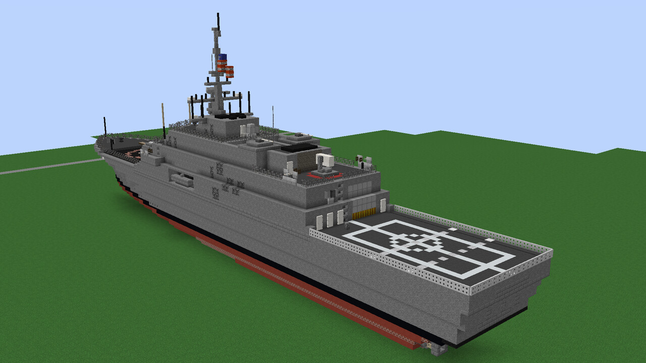 USS Sioux City [LCS-11] Freedom Class Littoral Combat Ship Minecraft Map