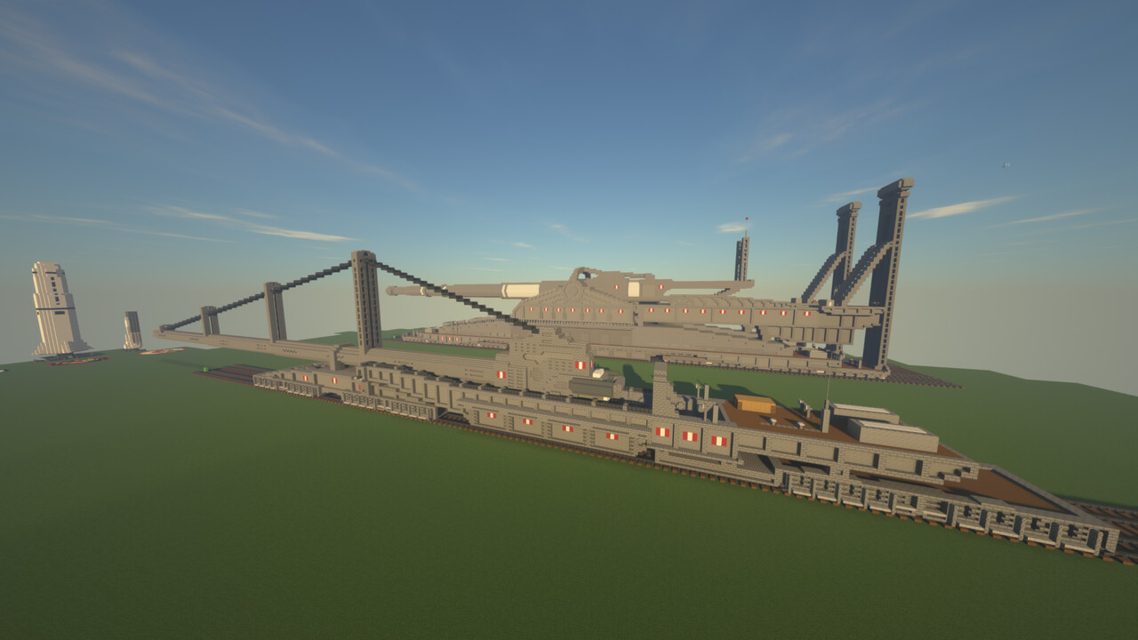 Paris Gun remake Minecraft Map