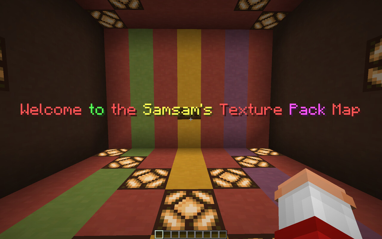 Texture Pack Test Map 1.15.X ! - by ItsMeSamsam Minecraft Map