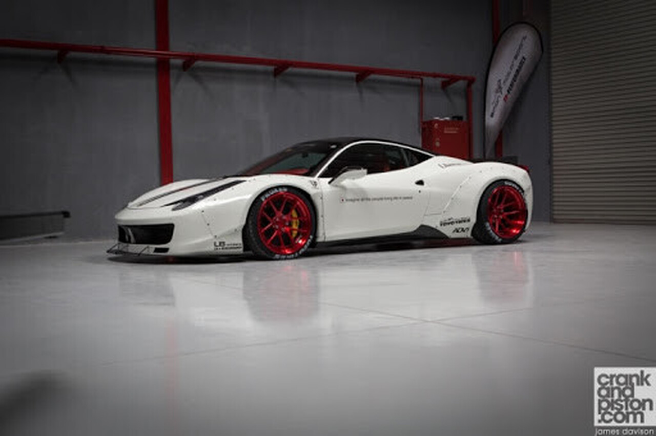 Ferrari 458 Rocket Bunny Minecraft Map