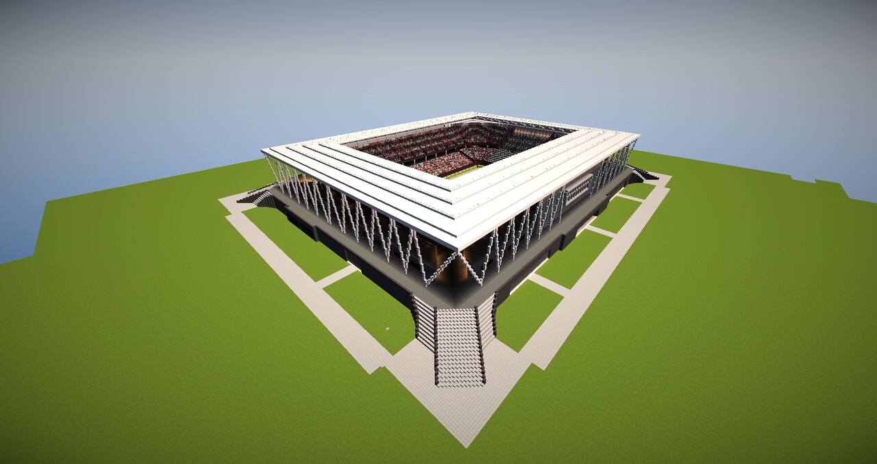 Future Football Stadium of SC Freiburg Minecraft Map