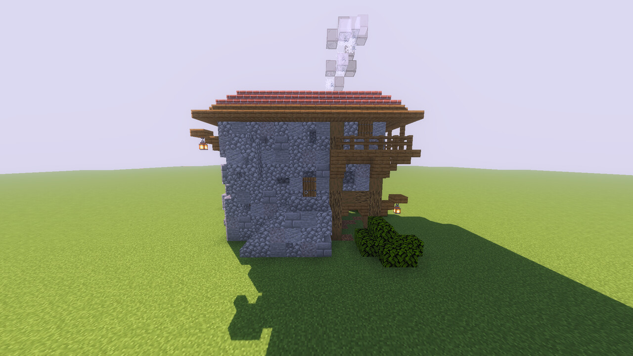 Minecraft Stone medieval House #4 Minecraft Map