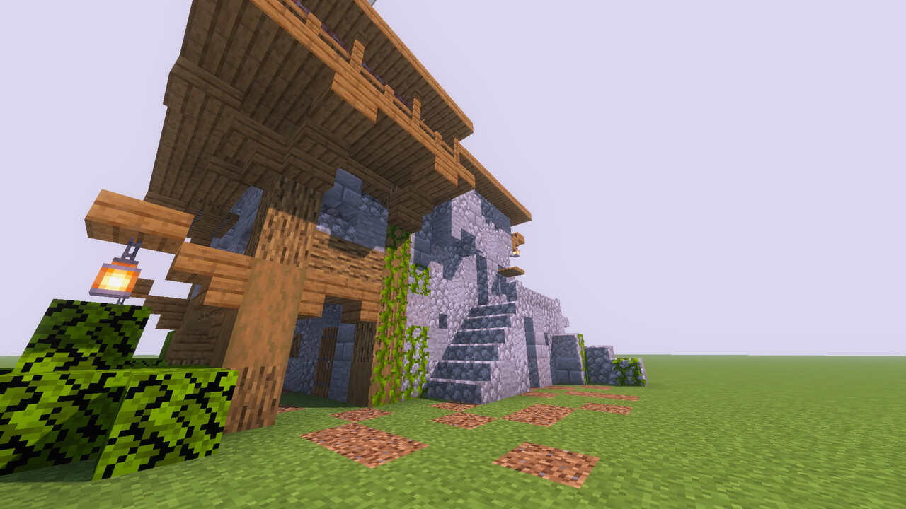 Minecraft Stone medieval House #4 Minecraft Map