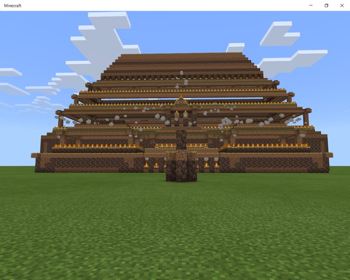 Dirt Temple Minecraft Map