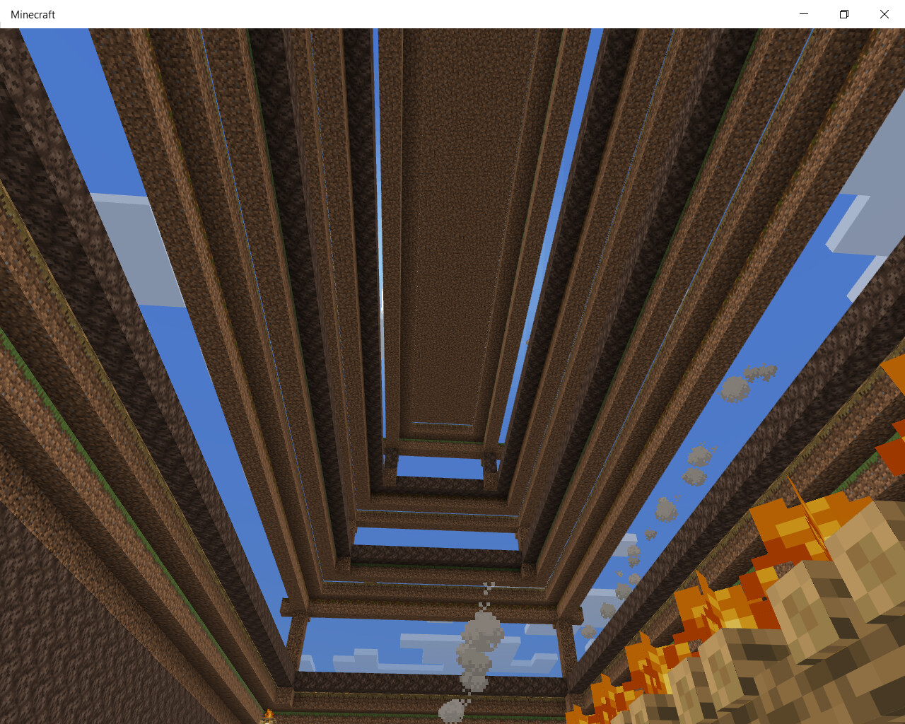 Dirt Temple Minecraft Map