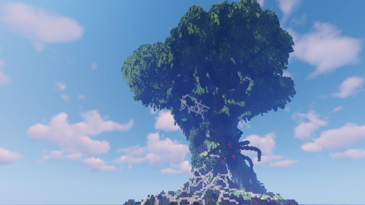 Big Tree w/ spooder Minecraft Map