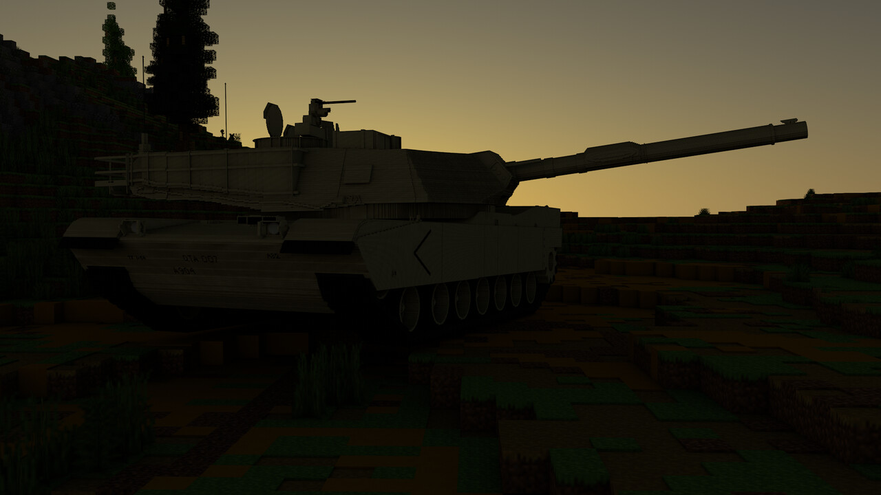 M1A2 Abrams Minecraft Map